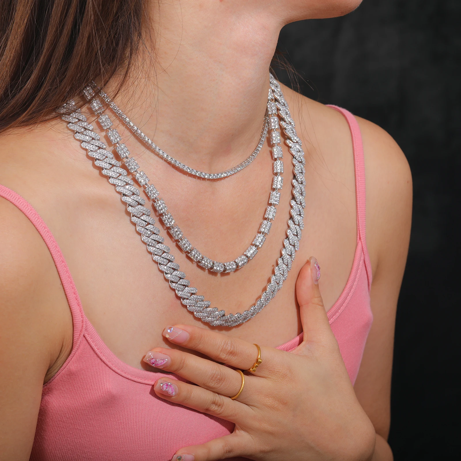 Vvs necklace womens store