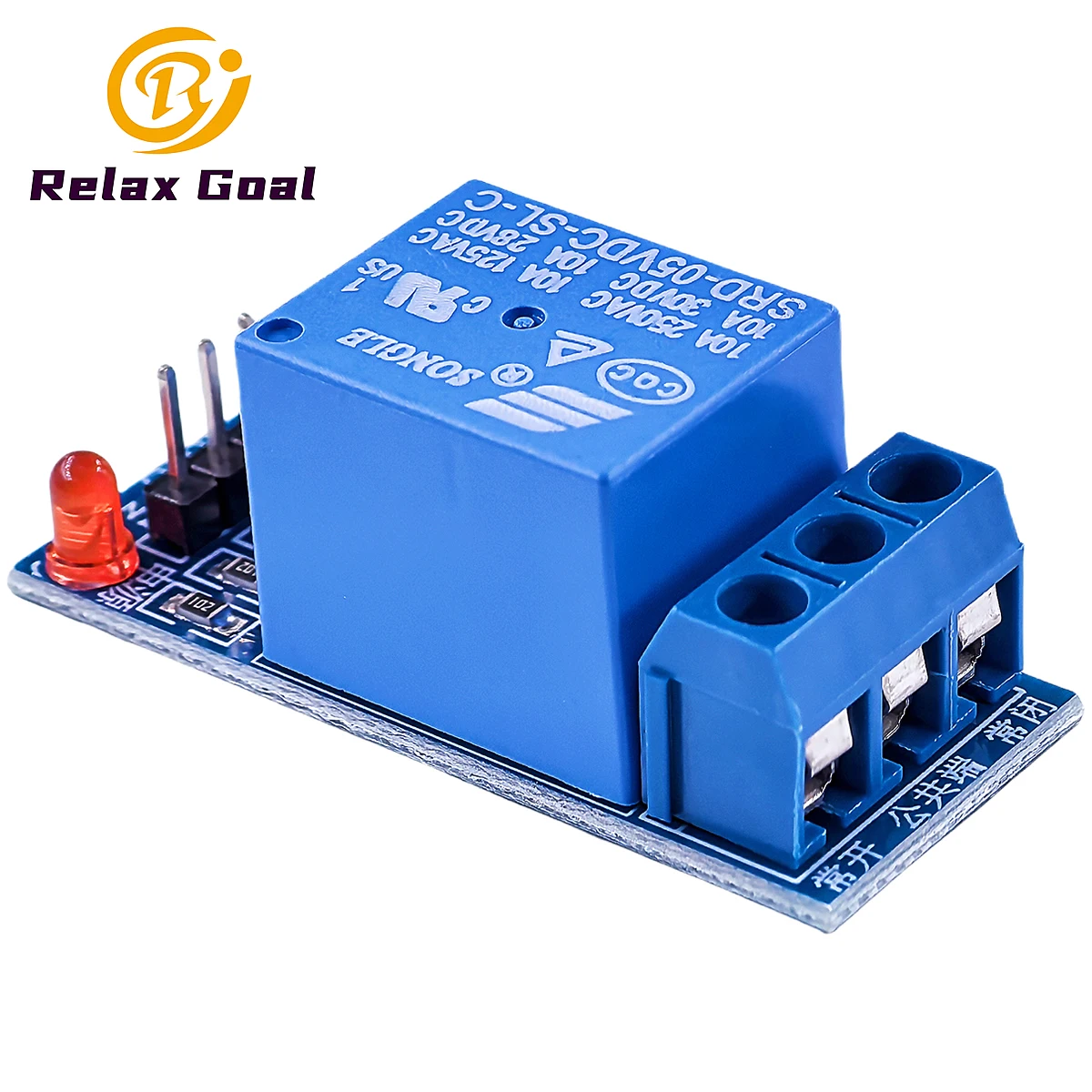 5V 12V Relay Module 1 Channel Low Level Trigger Board Shield with ...
