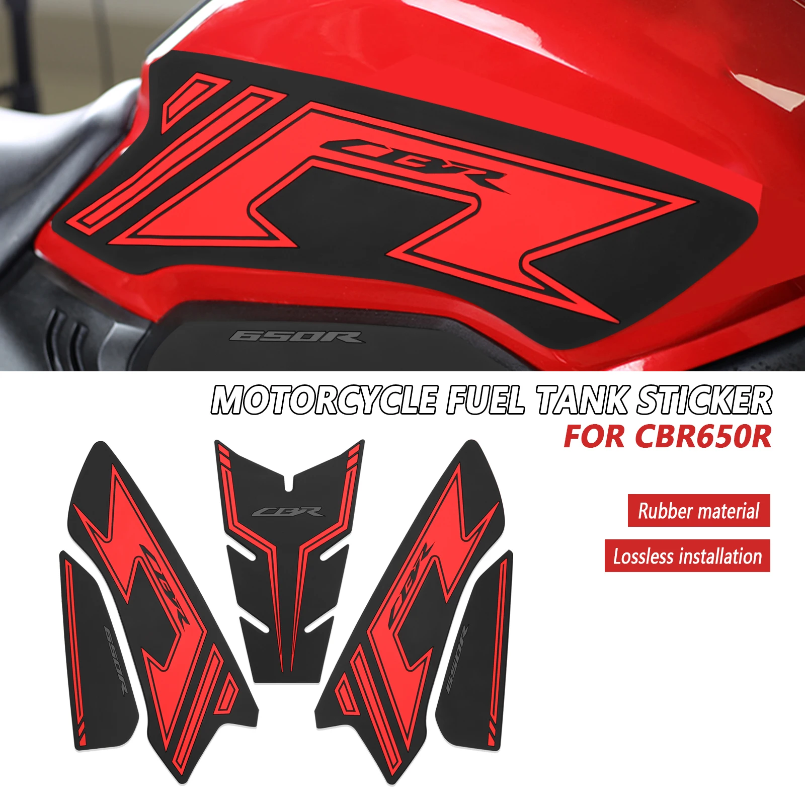 For Honda CBR650R CBR 650 R 2019-2025 2024 NEW Motorcycle fuel tank pad ...