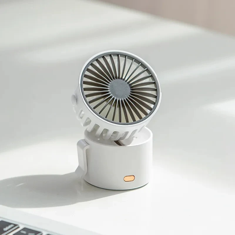 Mini-Fan-Portable-Neck-Wireless-Fan-Usb-Rechargeable-Small-Clip-Fan ...