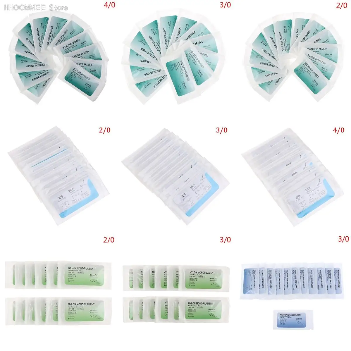 Nylon Thread Suture Practice Kit | Medical Needle Suture Nylon | Suture ...