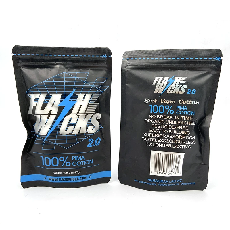 Flash-Wicks-Cotton-For-RDA-RDTA-Atomizer-Vape-Bacon-Cotton-DIY-Tool ...
