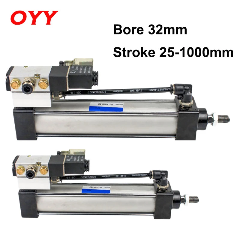 Standard Pneumatic Cylinder Sc | Pneumatic Cylinder Sc 100 25 ...