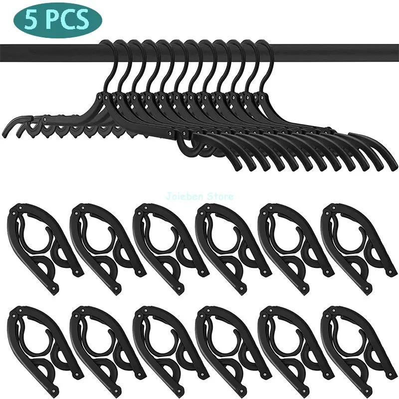 Perchas de ropa plegables portátiles, perchas de viaje, ligeras ...