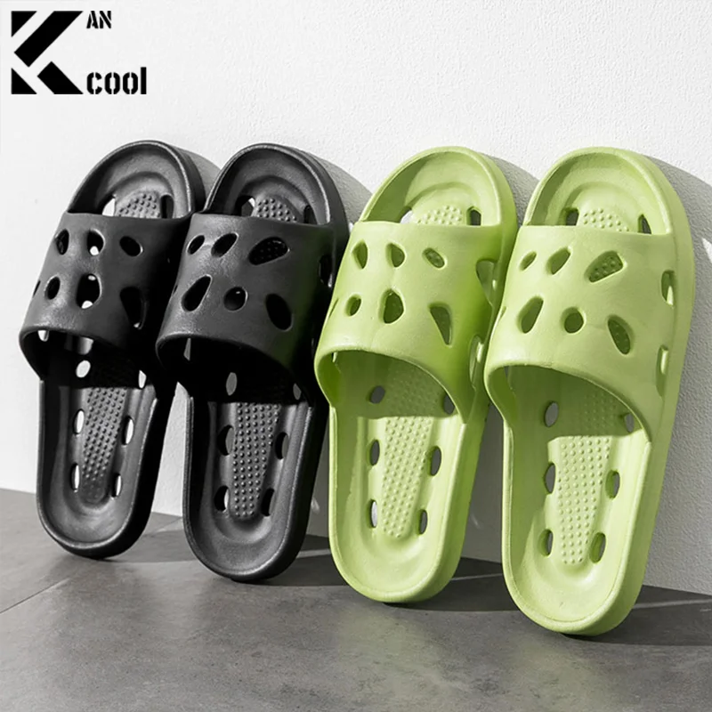 Shower-Sandal-Slippers-with-Holes-Quick-Drying-Bathroom-Slippers-Gym ...