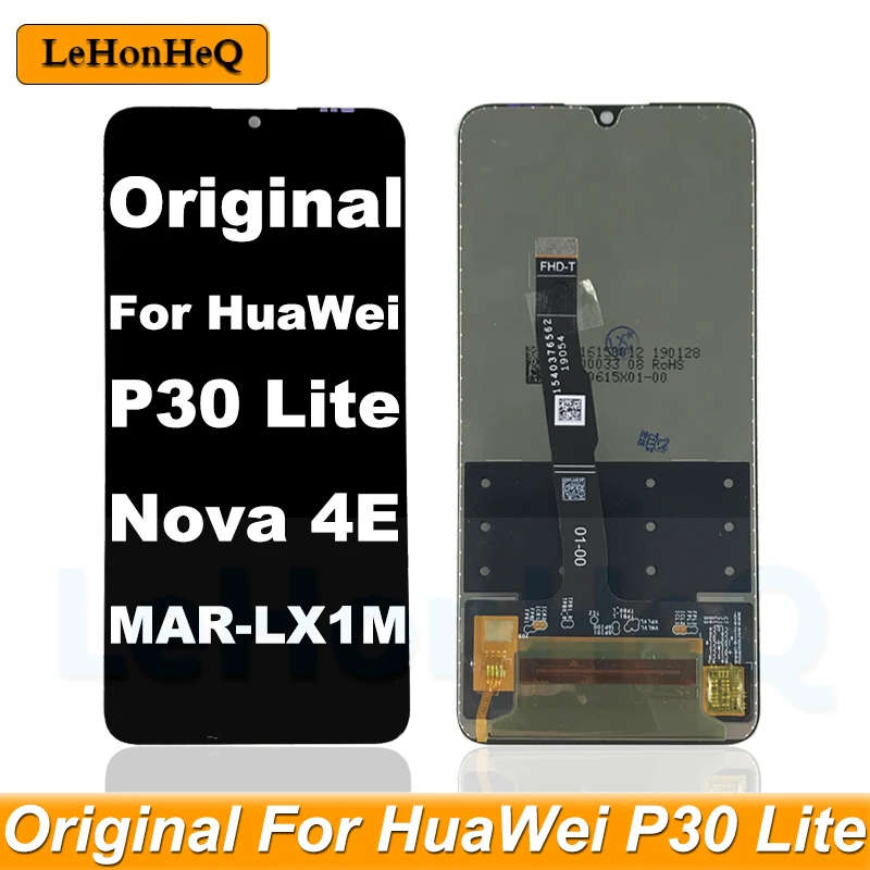 100% Test Original LCD For HUAWEI P30 Lite LCD Display Screen For ...