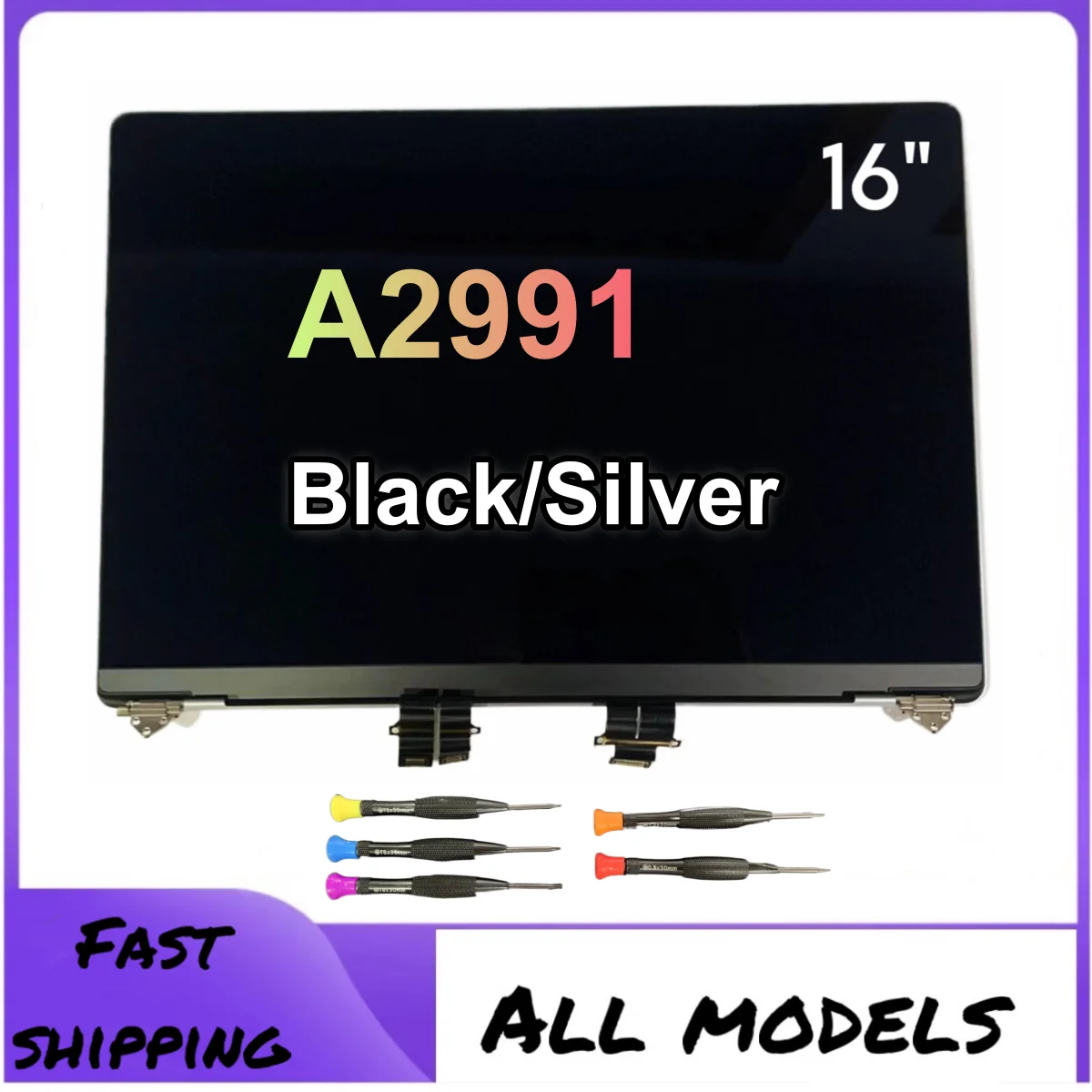 2023 Year Black Gray Silver LCD Replacement For Macbook Pro M3 Max 16 ...