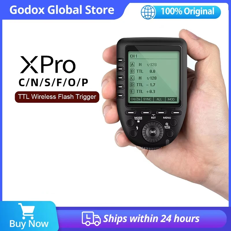 Godox Xpro-C Xpro-N Xpro-S Xpro-F Xpro-O Xpro-P 2.4G TTL Wireless ...