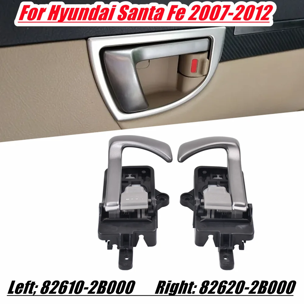 Left-Right-Side-Interior-Inner-Inside-Door-Handle-for-Hyundai-Santa-FE ...