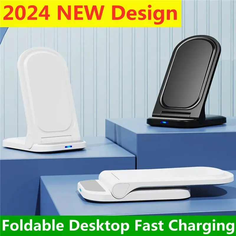 Foldable-Wireless-Charger-Stand-Pad-Desktop-Phone-Chargers-Holder ...