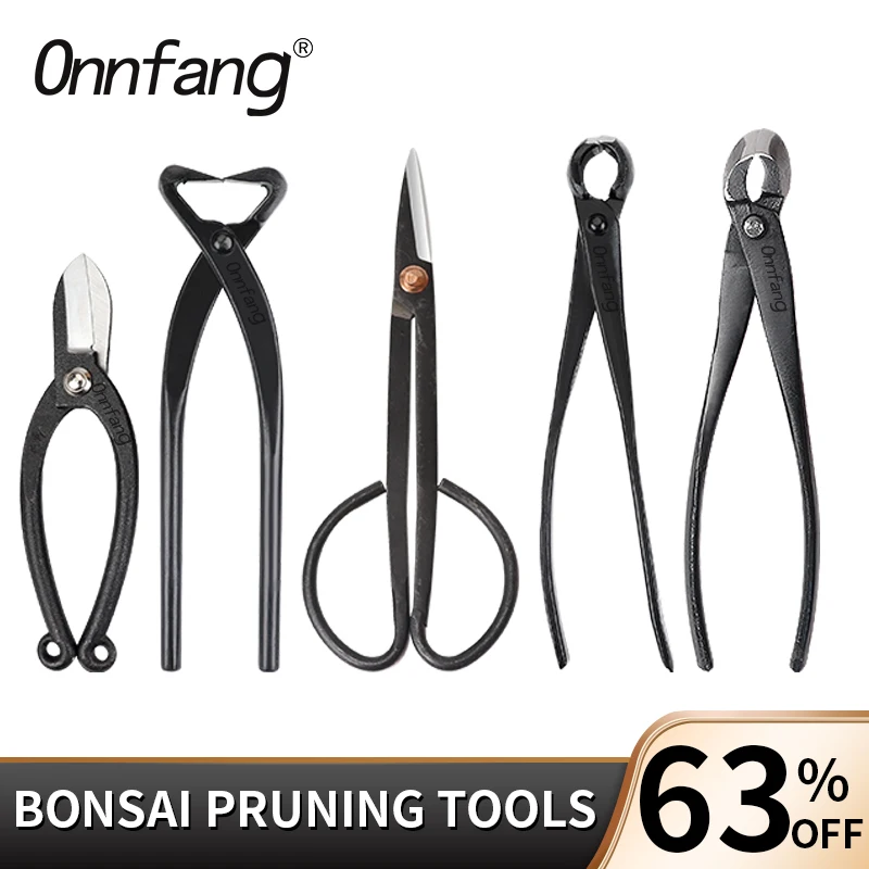 Onnfnag Profissional Root Cutter Bonsai Cutter Concave Edge Scissors ...