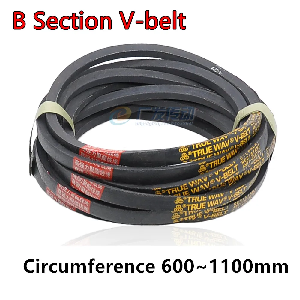 B Section V-belt Triangle Belt For Automotive Equipment Agricultural ...