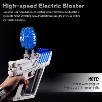 SKD Gel Balls Gun Electric Blaster Night Light Water Beads Ball ...
