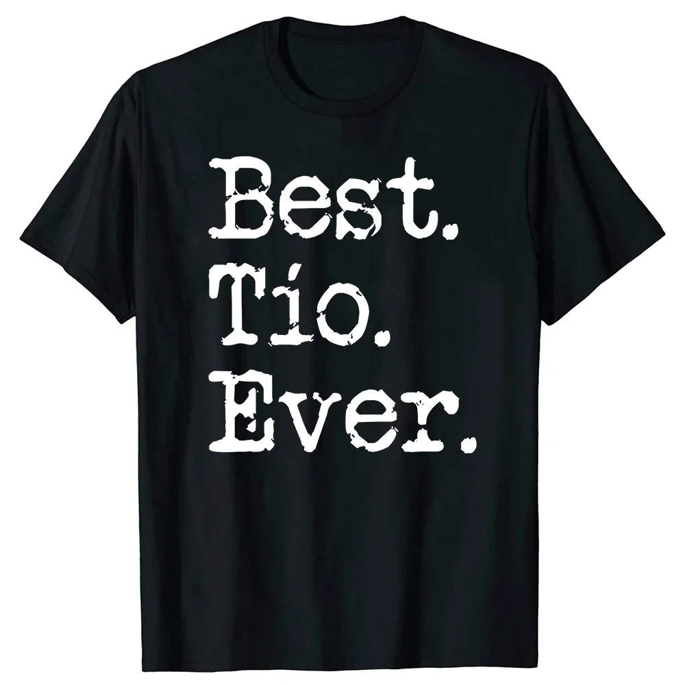 Funny Best Tio Ever Uncle Gift From Niece Nephew T Shirts Summer Style ...