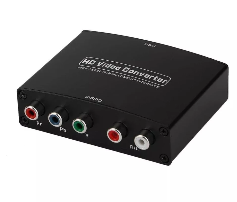 DERSHENG Convertidor de 1080P HDMI a componente, adaptador de cable ...