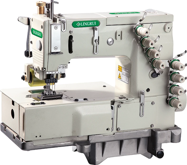 Hoog rendement flatbed naaimachine Multi naalden automatische industrie ...