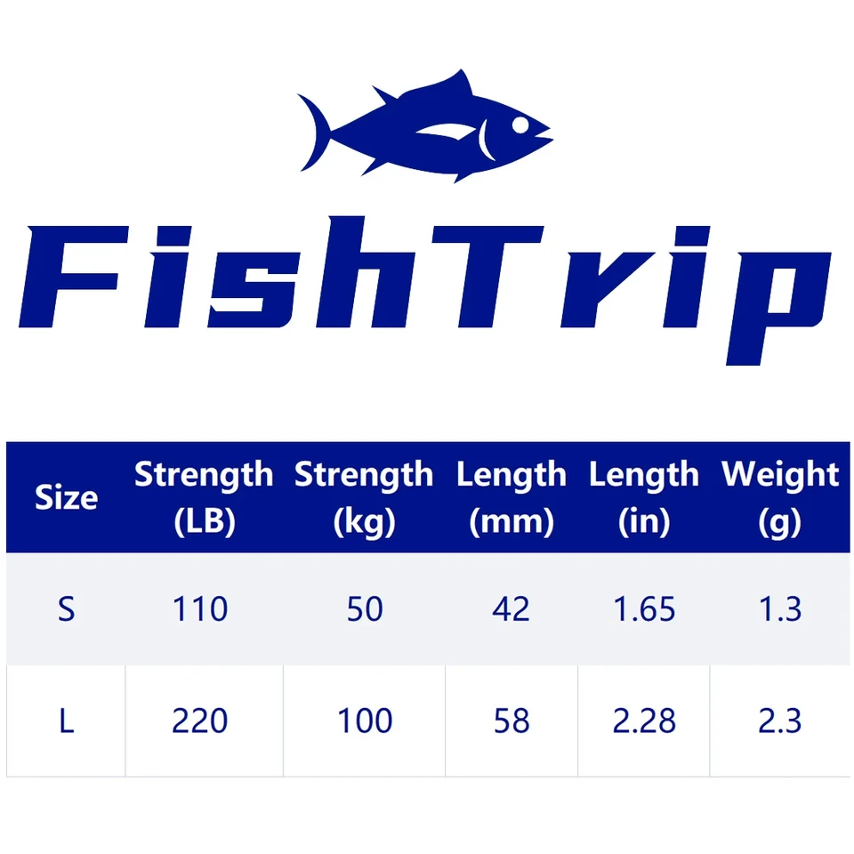 ABS Fishing Weight Sliders 50pcs Fishing Sinker Slides With Metal Snaps ...