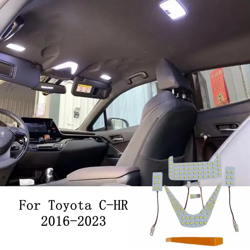 For Toyota C-HR CHR LED Interior Reading Lights White LED Roof Light ...