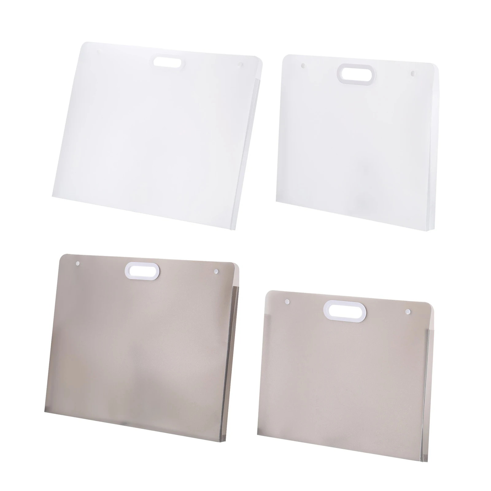Plastic Art Portfolio Bag Artwork Storage Bag with Handle Waterproof ...