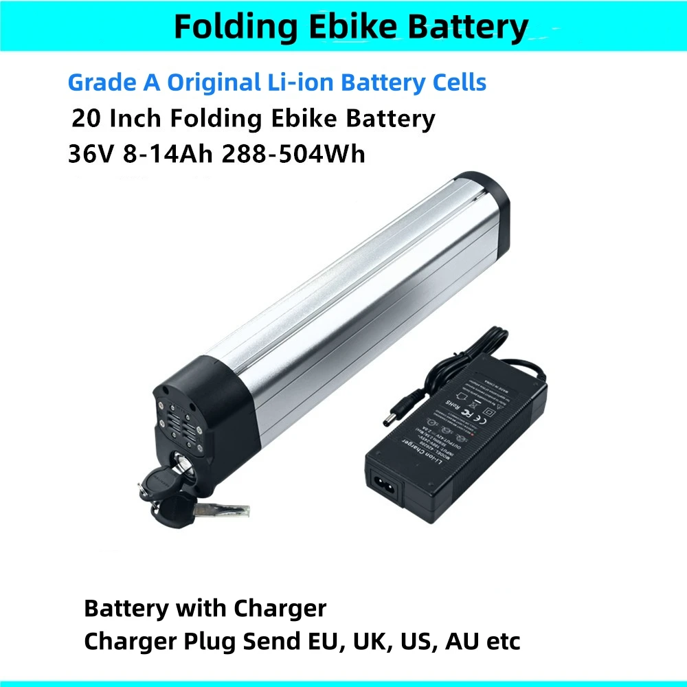 Z20 20 Inch Folding Ebike Battery 36V 8Ah 10Ah 10.4Ah 11.6Ah 12.8Ah 14Ah for Himo Z20 Z20 Max E ...
