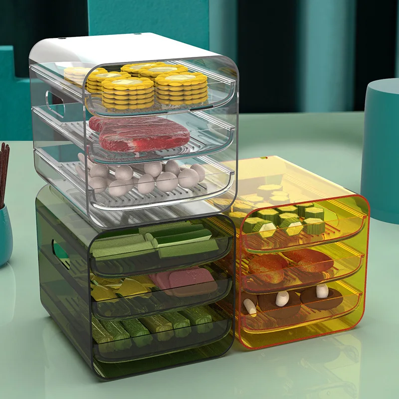 Multifunctional kitchen side plate Superposition storage rack Household ...