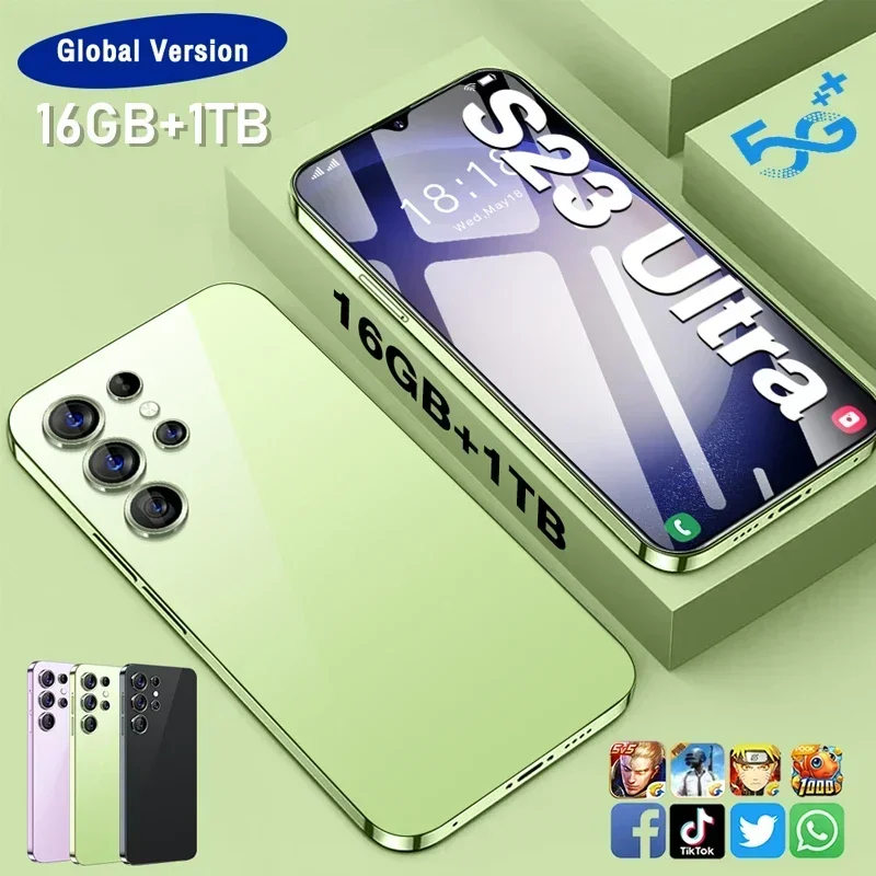 S23Ultra-Android-Smartphone-Vers-o-Global-Telefones-celulares ...