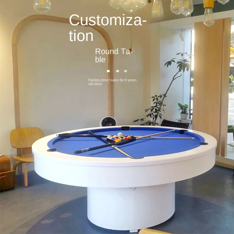 Multifunctional-round-Pool-Table-Standard-Commercial-KTV-Billiard-Table ...