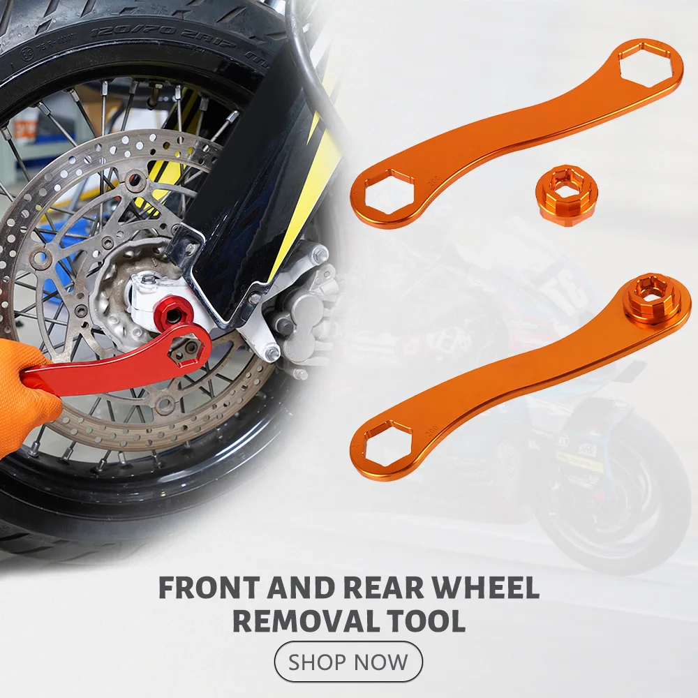 17-27-32mm Multi Axle Wrench Tool Spanner Wheel Spindle Collar For KTM ...