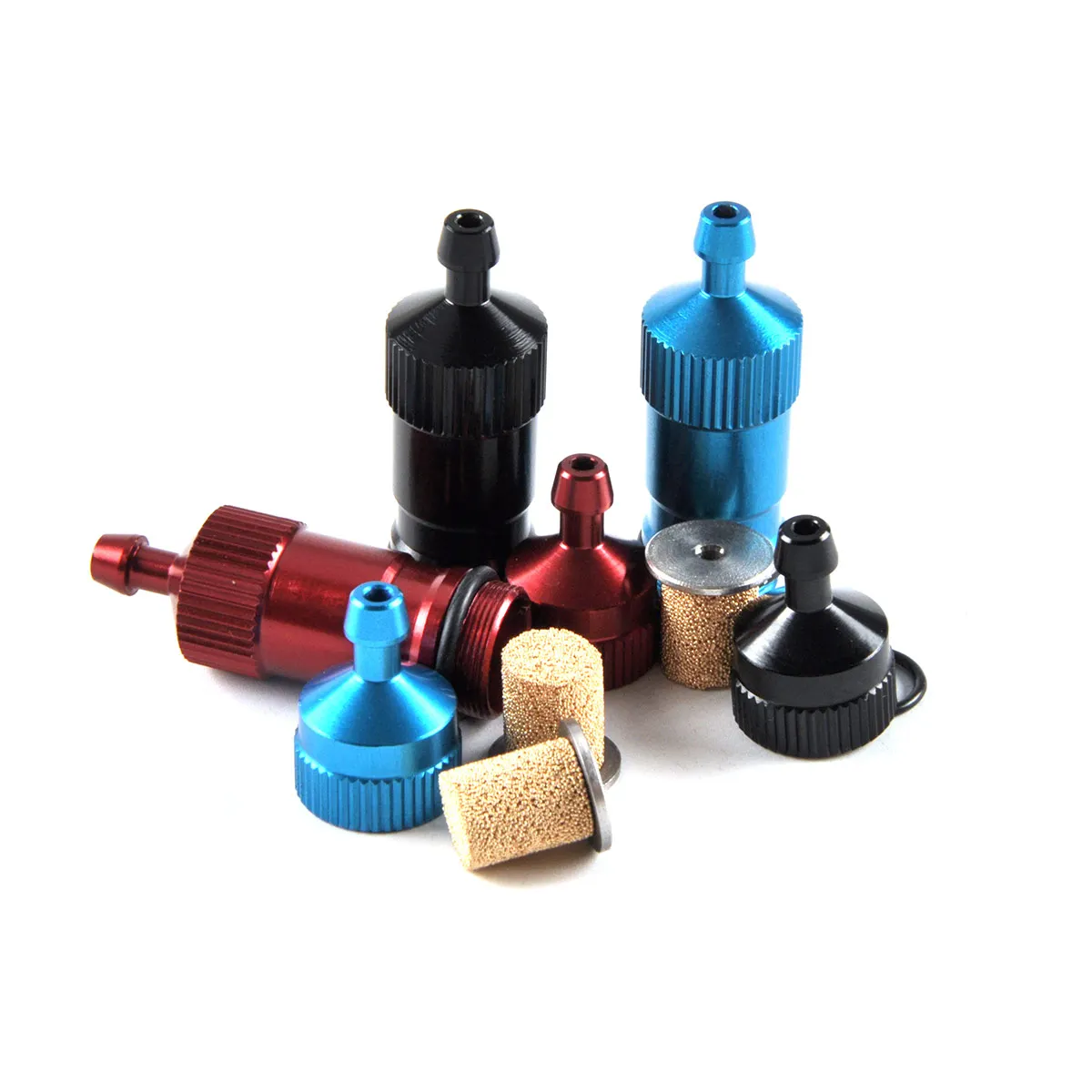 6 Star D4.5*D3*L51mm High Precision Big Fuel Filter 3mm RC Fuel Tank ...