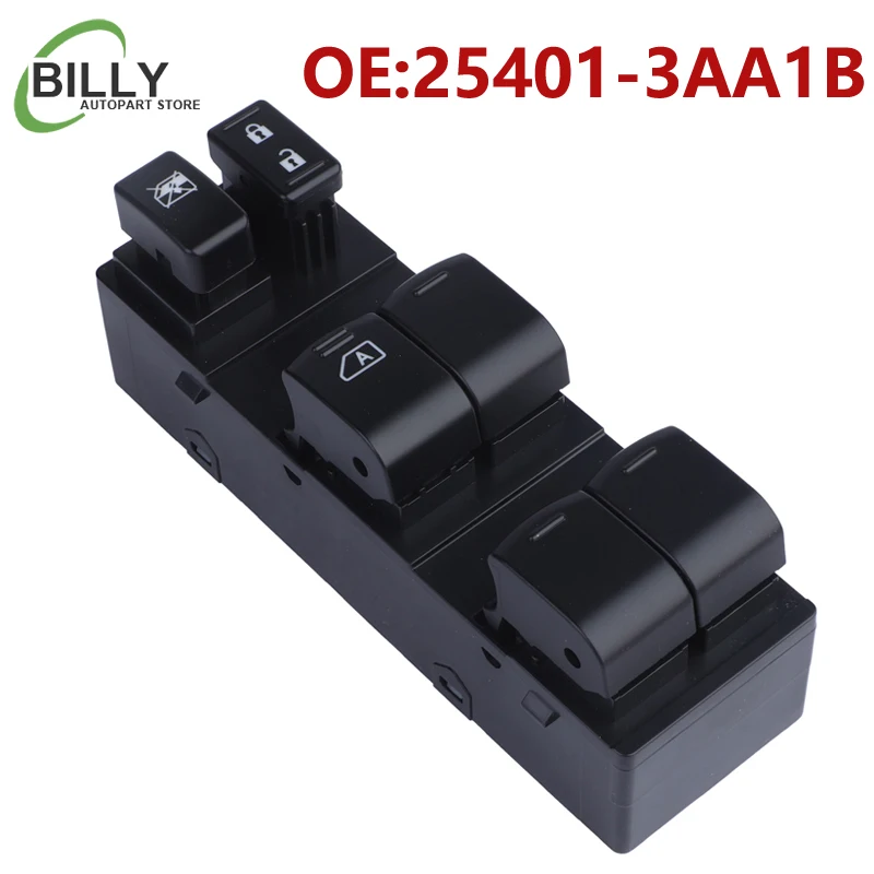 YAOPEI-25401-3AA1B-254013AA1B-Power-Window-Master-Switch-Button-for ...