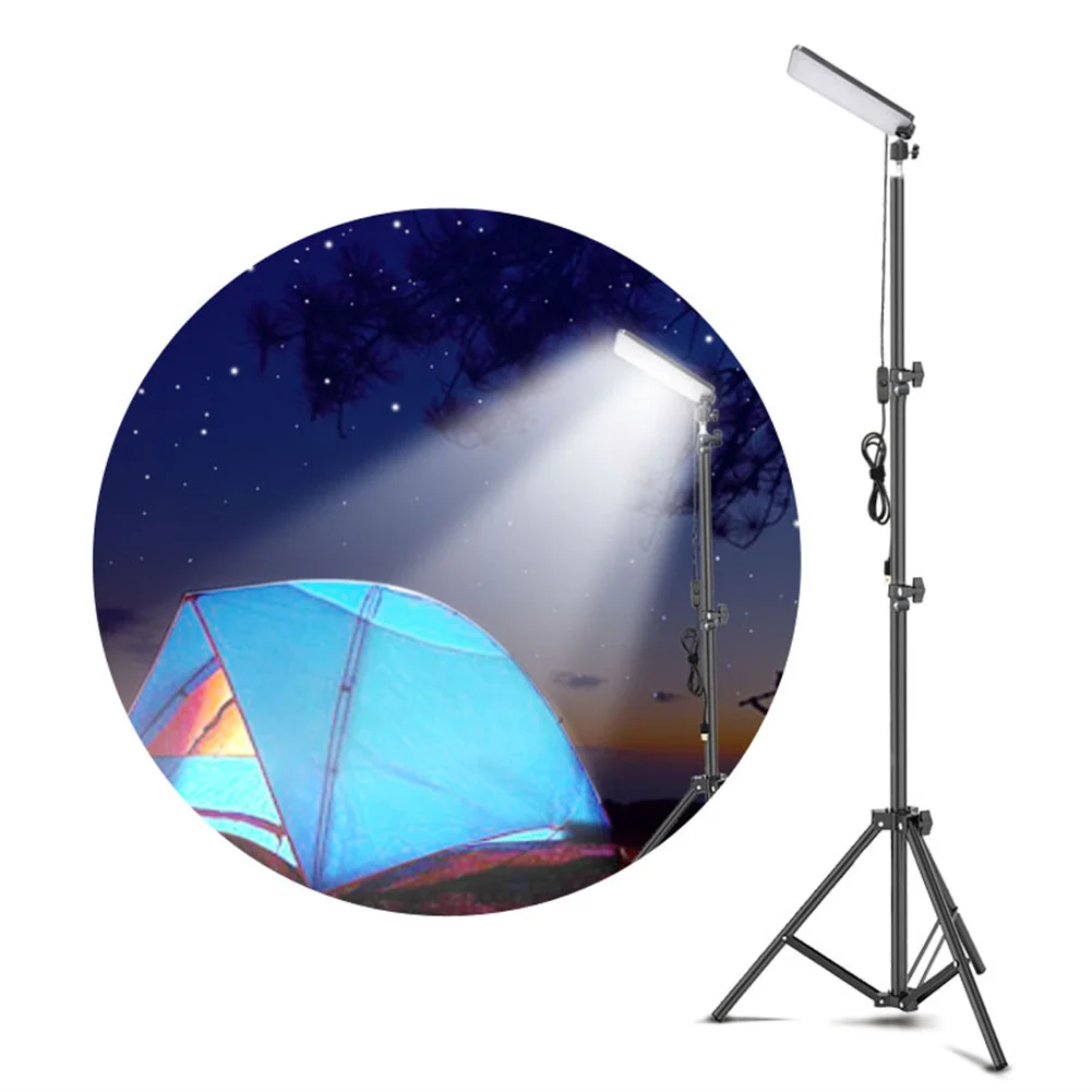 Multifunction-Portable-LED-Camping-Lantern-Adjsutable-Tripod-Stand-Pole-84Leds-Outdoor-Work-BBQ ...