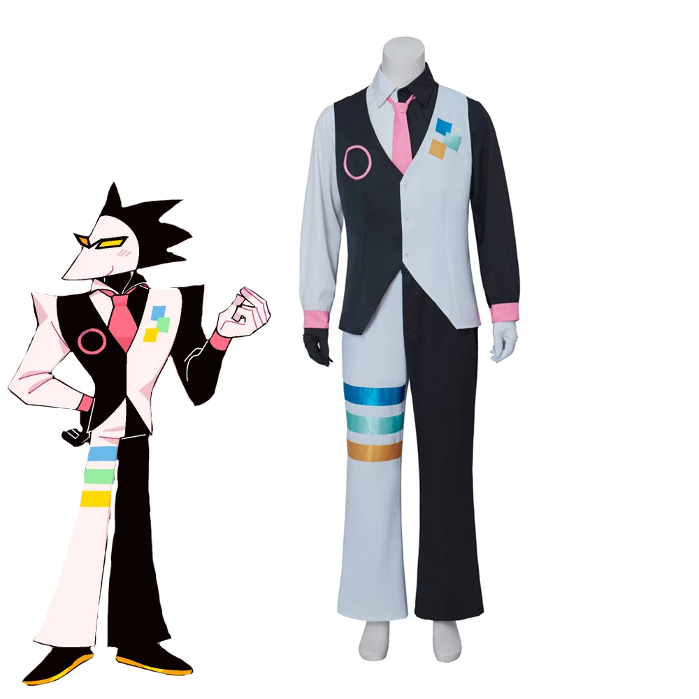 Game Deltarune Swatch Cosplay Costume Men's Fancy Suits Halloween ...