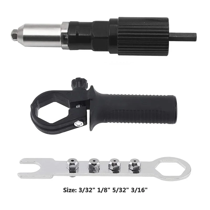 Electric-Rivet-Gun-Conversion-Connector-Adapter-2-4mm-4-8mm-Cordless ...
