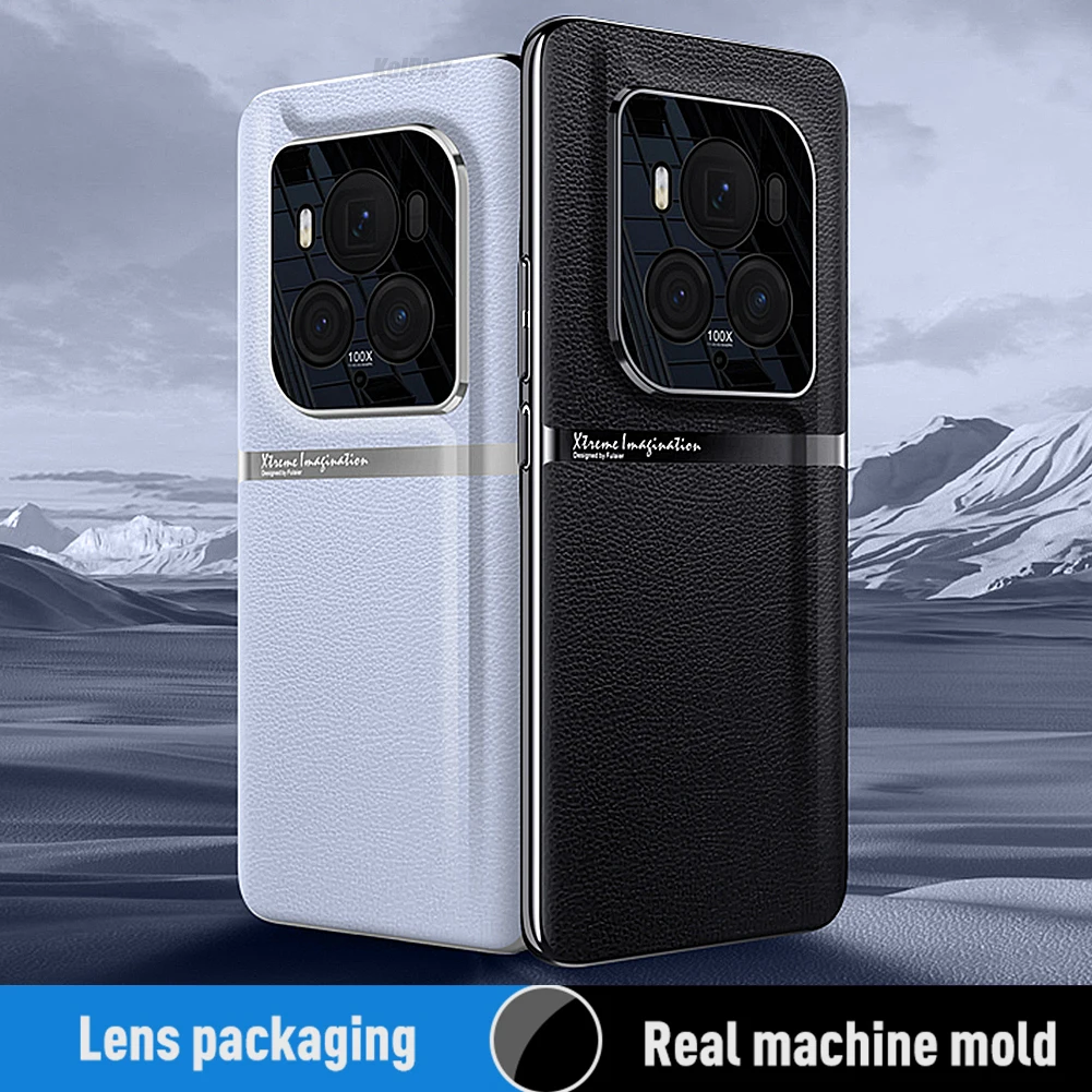 Original Case For Honor Magic 6 Ultimate Luxury leather Hard Shockproof ...