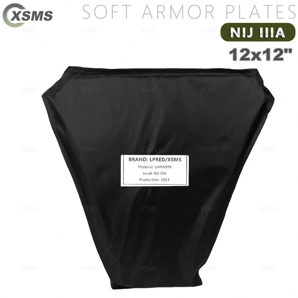 NIJ-IIIA-Butt-Abdomen-Plate-NIJ-IIIA-3A-Lightweight-Soft-Armor-Panel ...