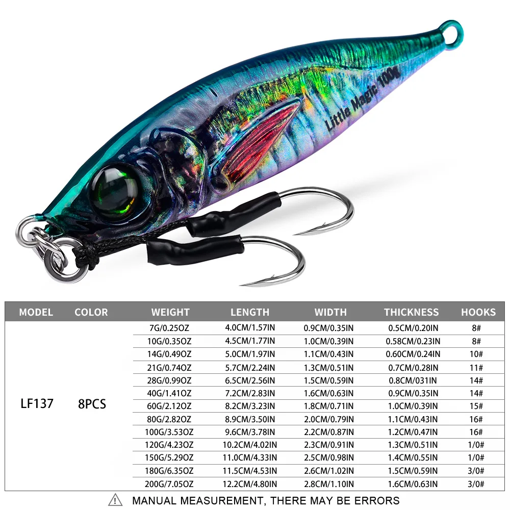 Luminous Slow Jig - Easy Fishing Tackle