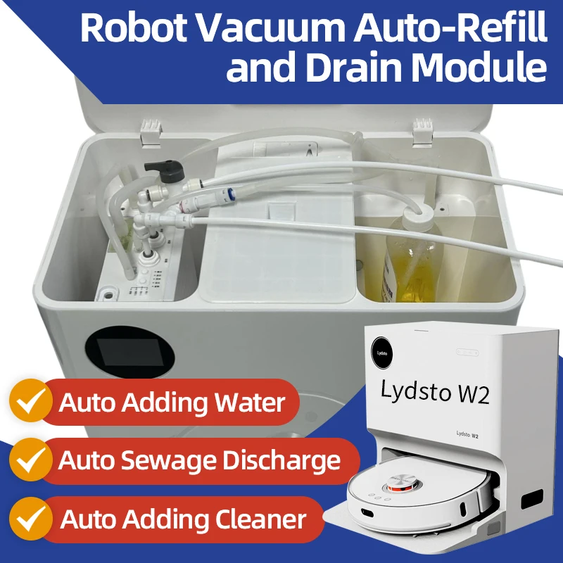 Lydsto-W2-Robot-Vacuum-Water-Change-Kit-Auto-Water-Refill-and-Drain ...