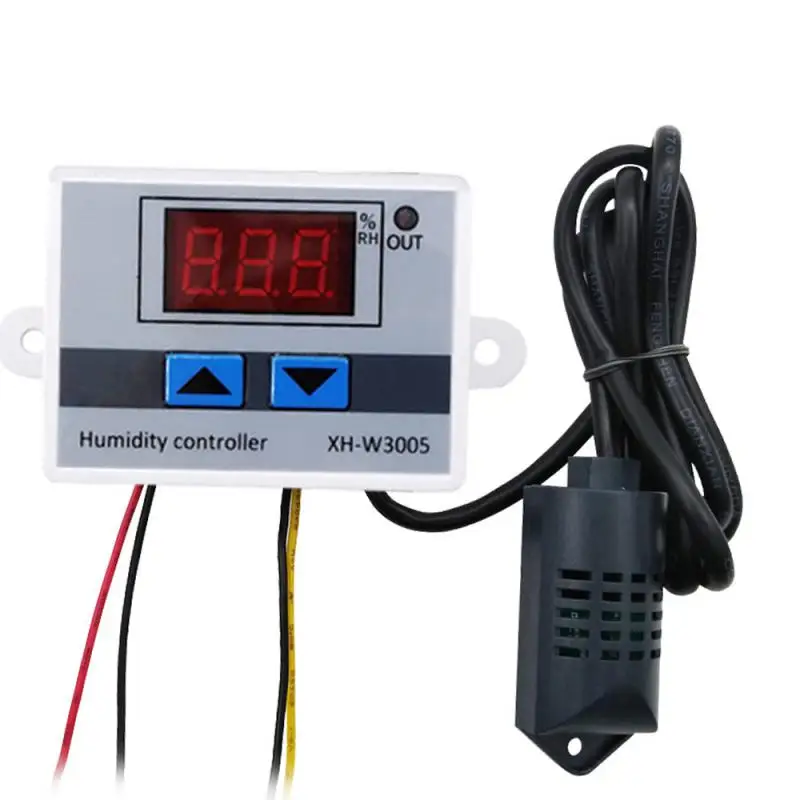 Digital-Humidity-Controller-XH-W3005-12V-24V-220V-Humidistat-Hygrometer ...