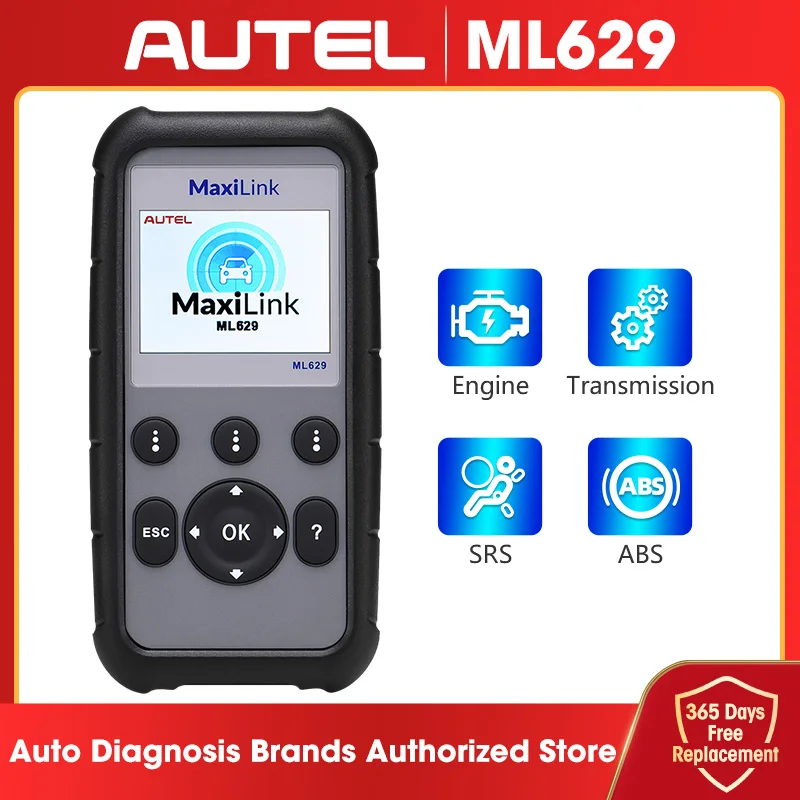 Autel-ML629-OBD2-Scanner-Automotive-Car-Diagnostic-Tools-4-Systems-Full ...