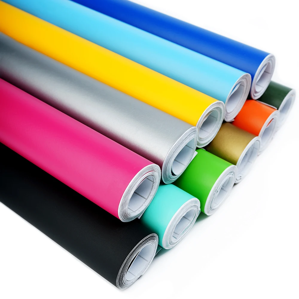 Car-Stickers-Satin-Matt-Brushed-Black-Foil-auto-Matte-Vinyl-Car-Wraps ...