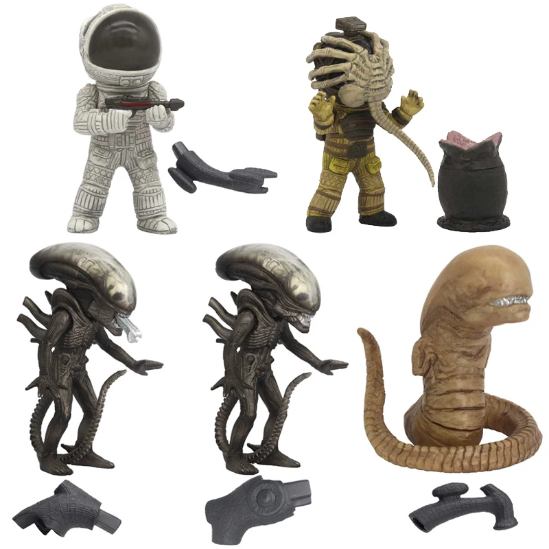 Japanese-Bandai-Genuine-Gacha-Scale-Model-Alien-Characters-Xenomorph ...