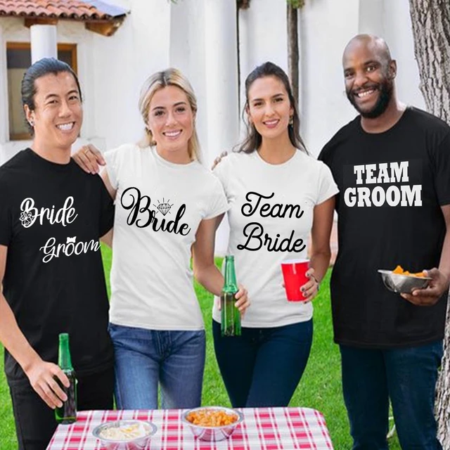 Team Bride And Groom Shirts