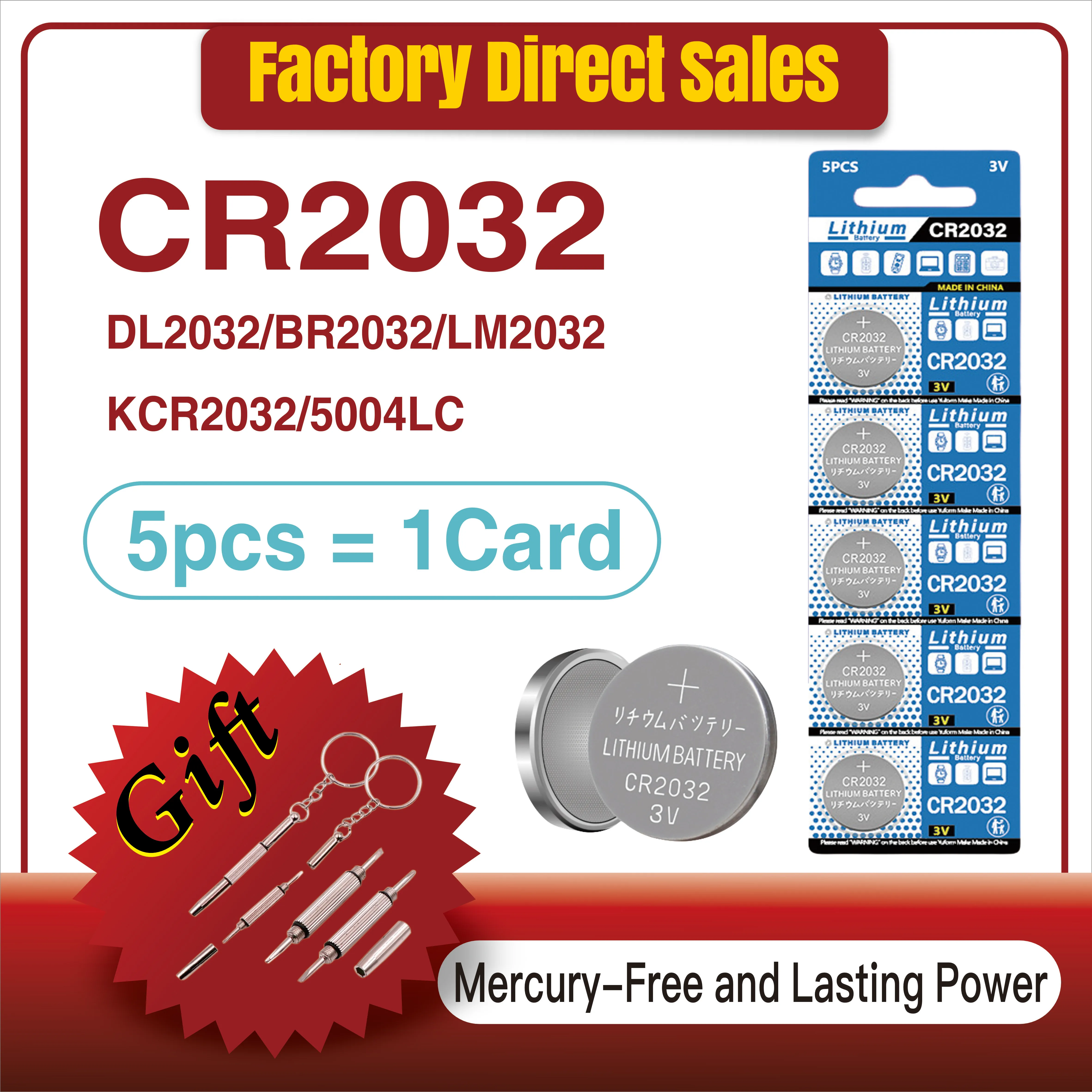 CR2032-CR-2032-Button-Battery-DL2032-3V-Lithium-Battery-For-Watch-Toy ...