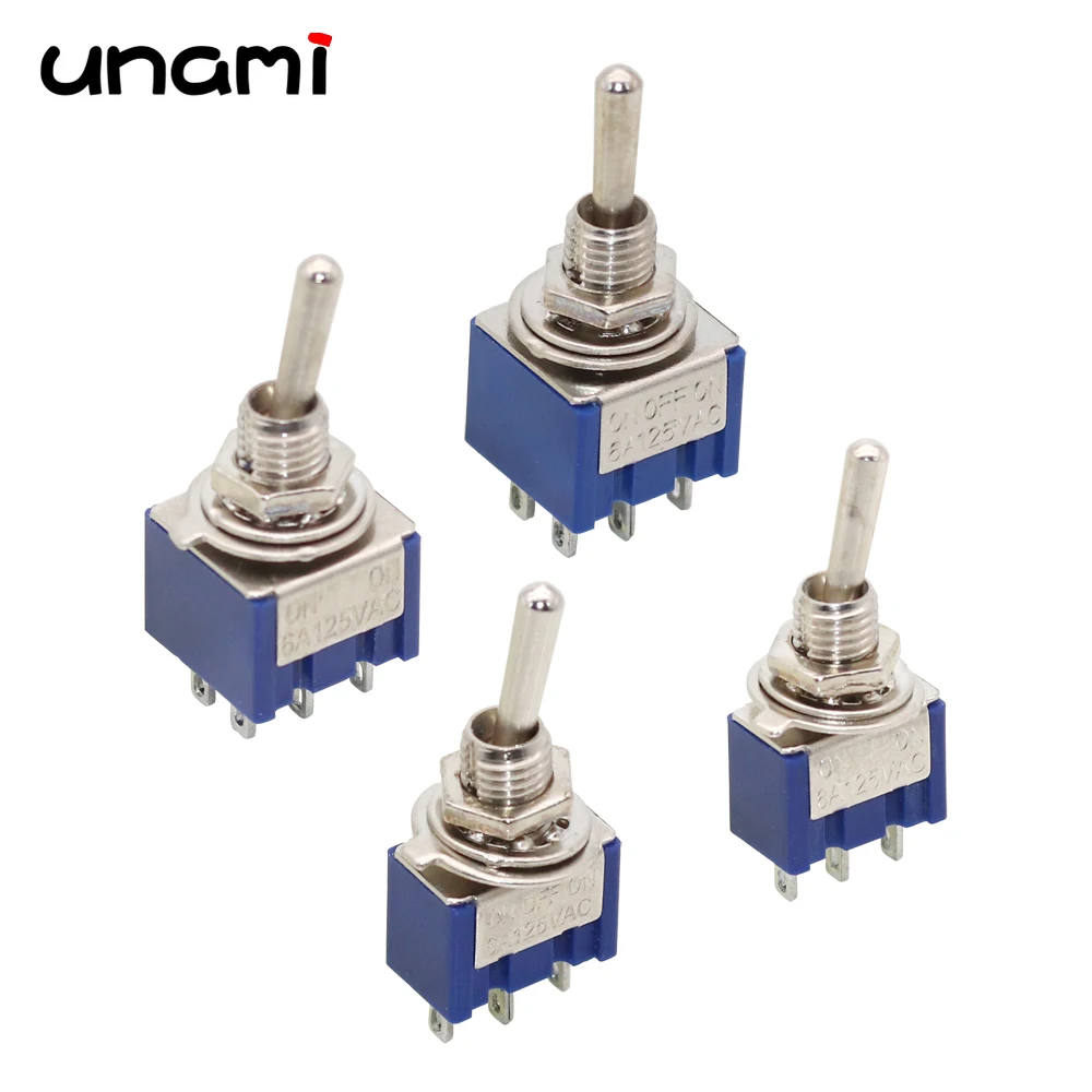 5Pcs-MTS-102-MTS-103-MTS-202-MTS-203-Toggle-Switch-2-3Position-3-6Pin ...