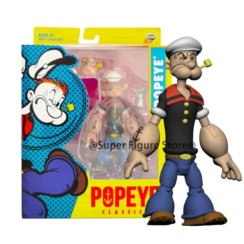 12cm Popeye Classics Figure Youtooz Popeye Brutal Action Figures PVC ...