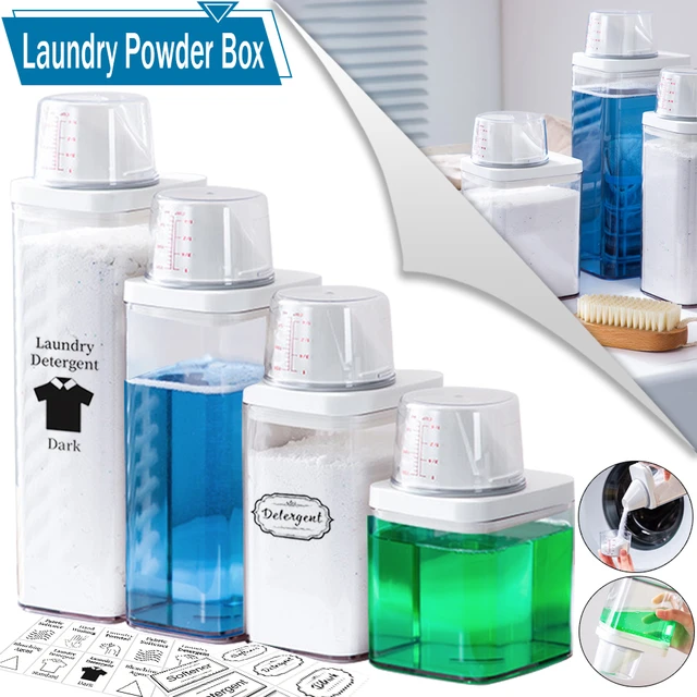 Laundry Detergent Powder Box