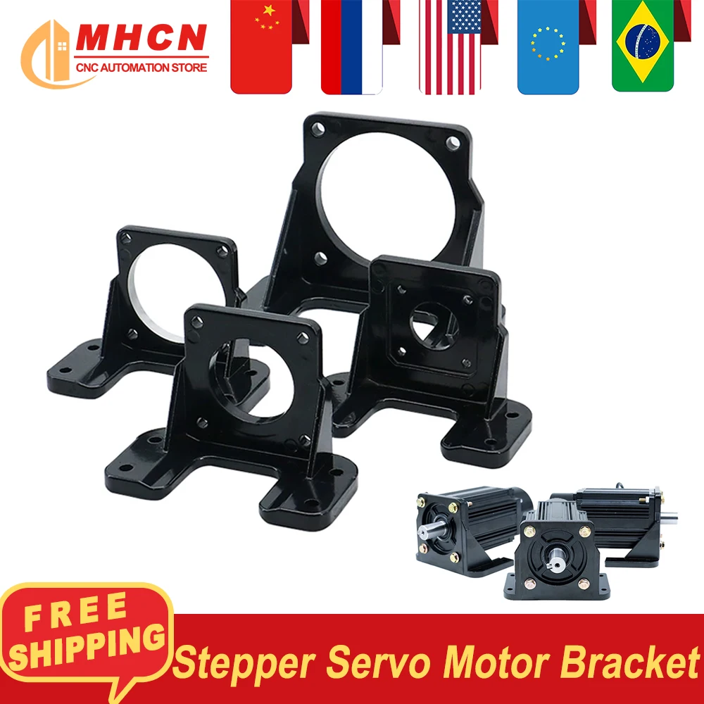 Stepper-Servo-Motor-Mount-Motor-Bracket-42-57-60-80-86-90-110-Motor ...