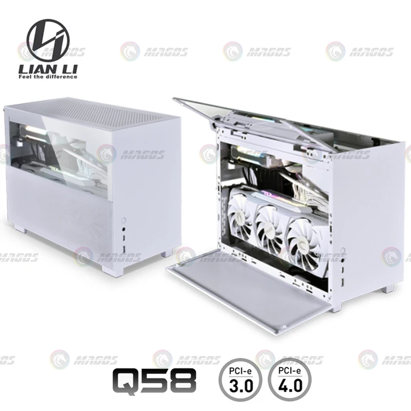 LIANLI Mini ITX Chassis para PC Gamer, Q58 Caixa Do Computador ...