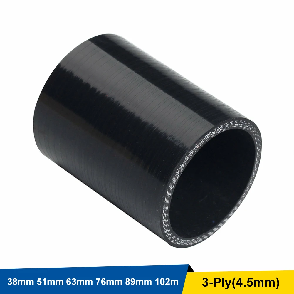 102mm-89mm-76mm-63mm-51mm-38mm-3-Ply-Reinforced-Straight-Silicone ...