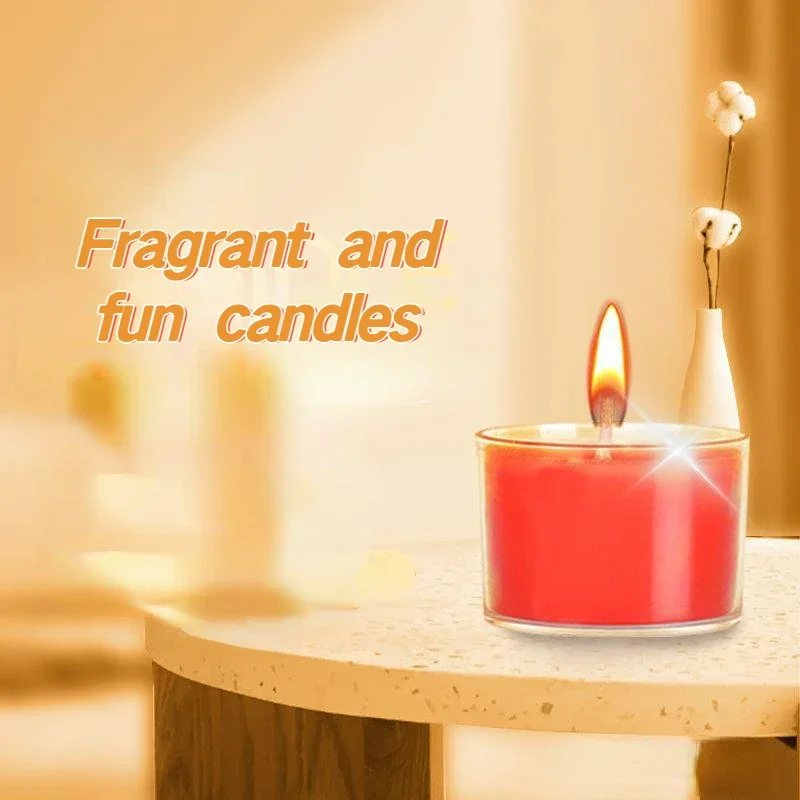 Low Temperature Candle Wax Sex Drip Bed Flirting Teasing Massage S